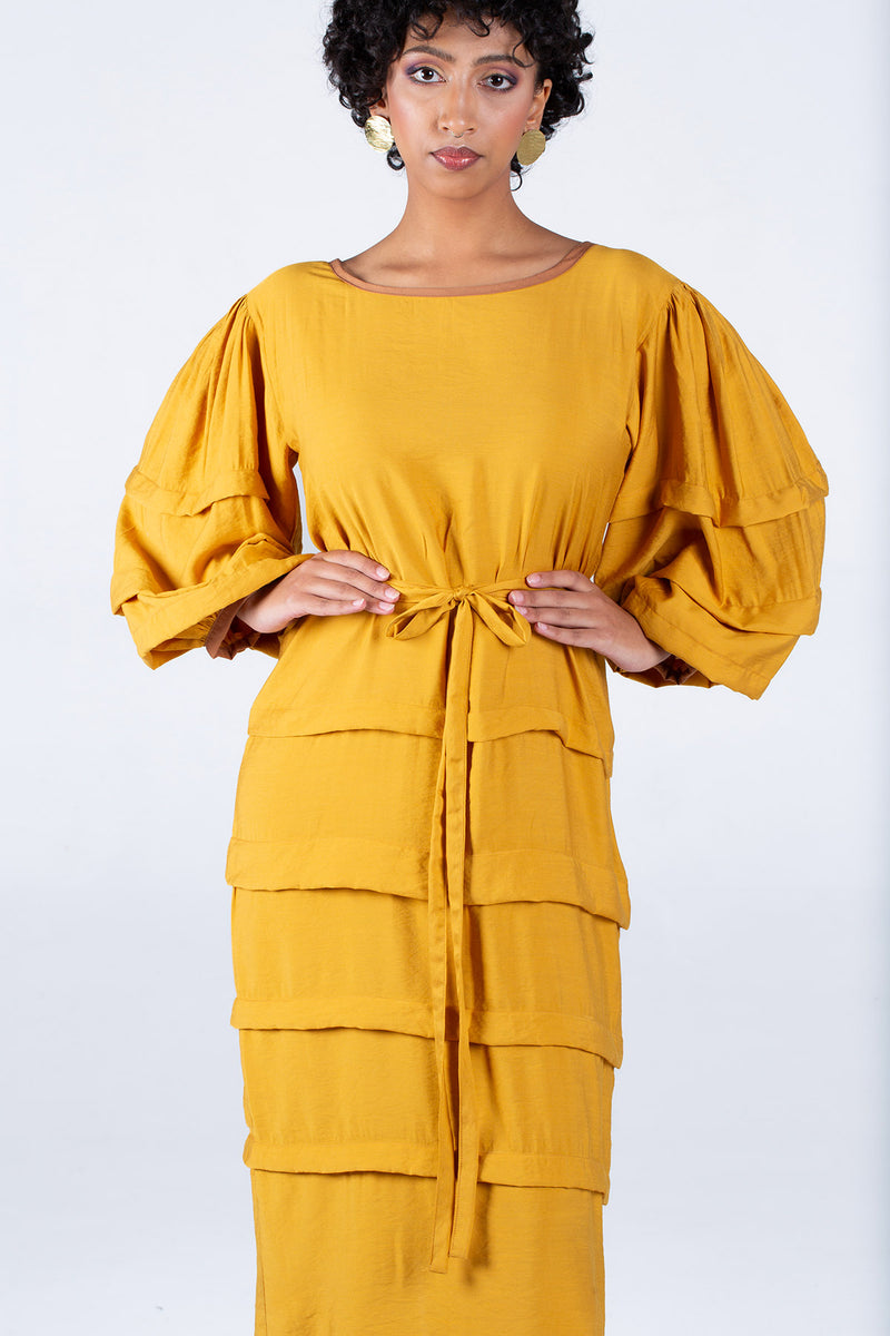 Pearls for EL Pinch Seam Straight Cut Dress – The Space SA